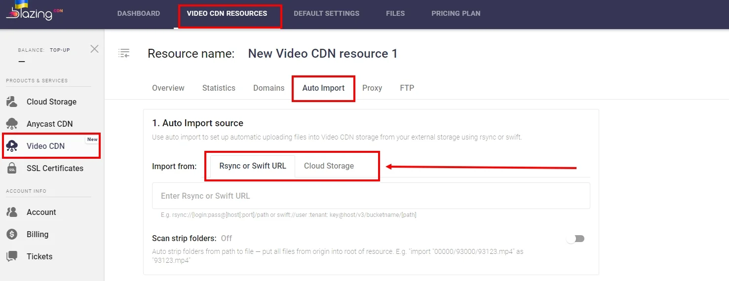 Video CDN – Get Started – Content Delivery Network (CDN) Help Center ...